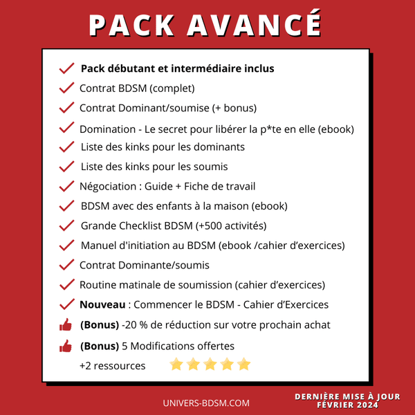 Ressources BDSM | Univers BDSM